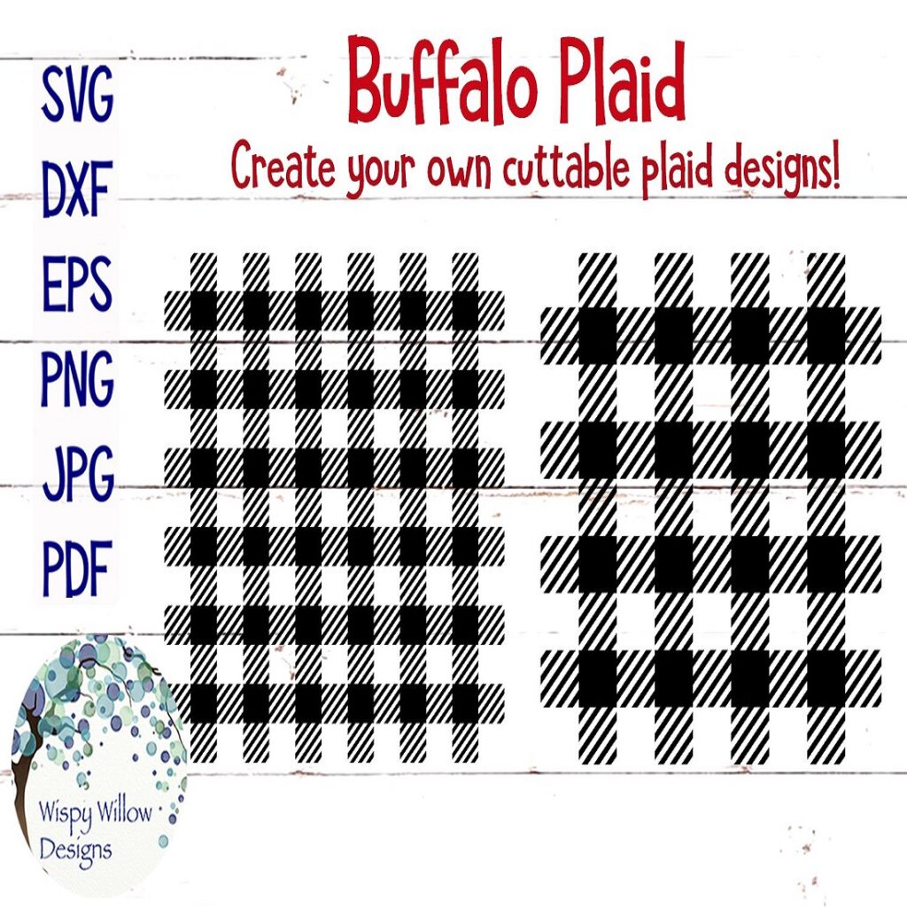 Buffalo Plaid SVG Bundle - MasterBundles