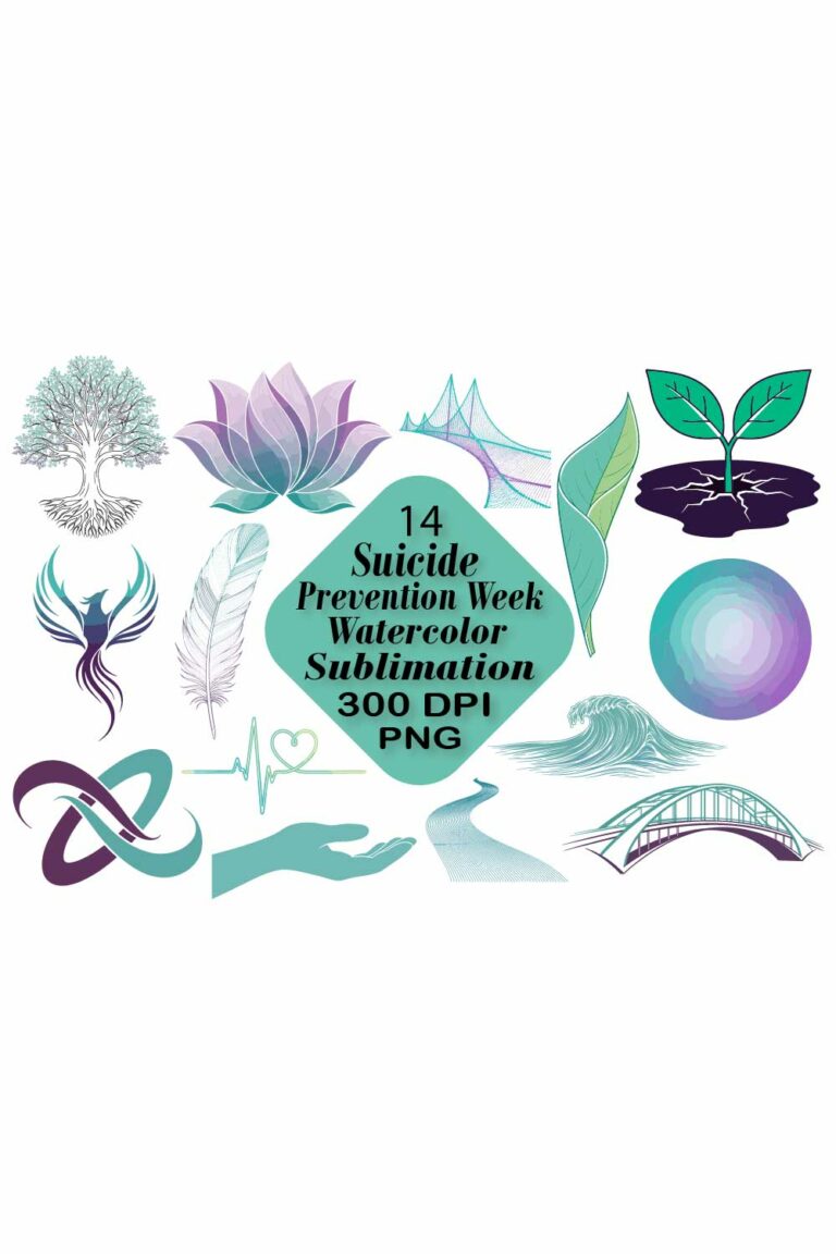 Suicide Prevention Sublimation - MasterBundles