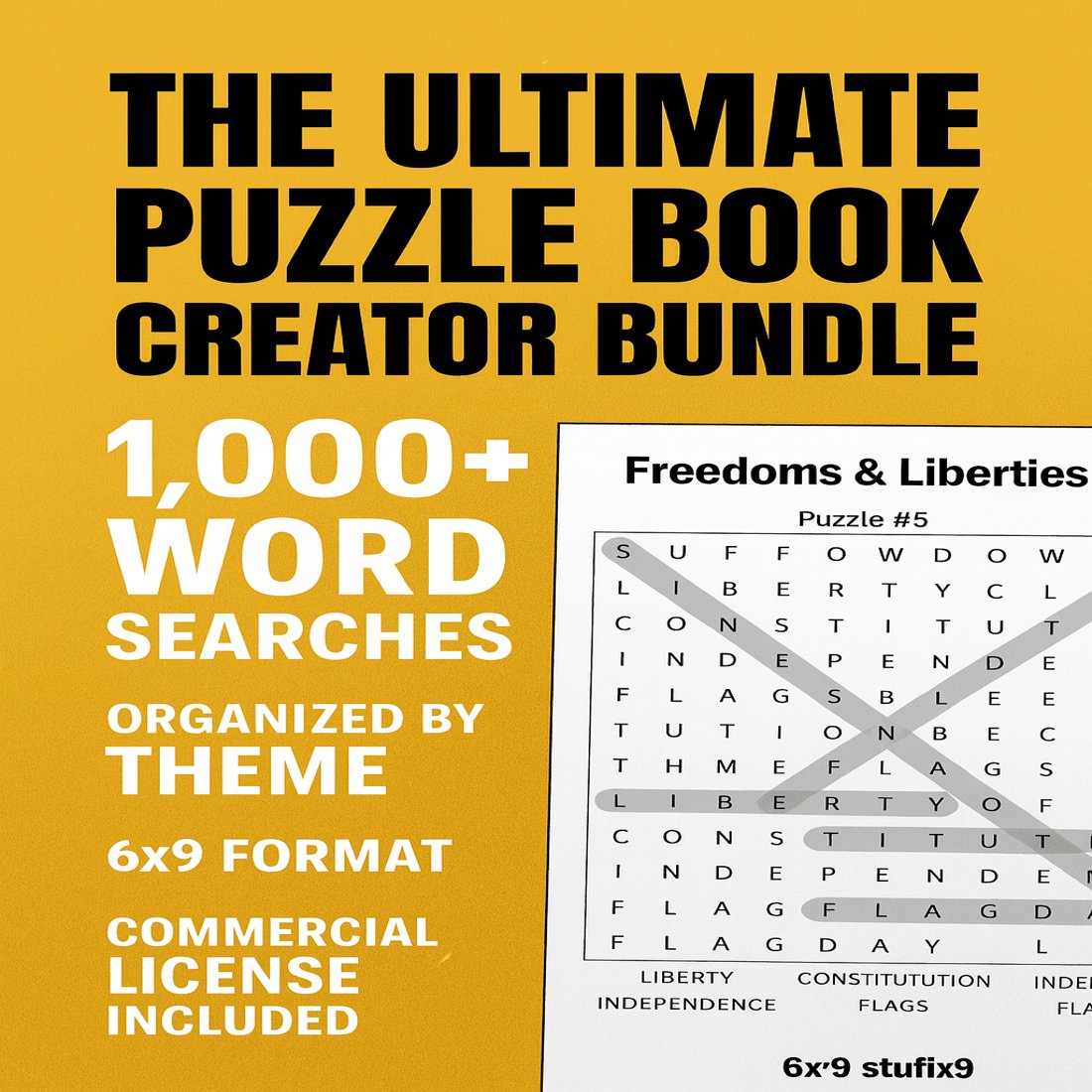 The Ultimate Puzzle Book Creator Bundle – 1000+ Word Search Pages for ...