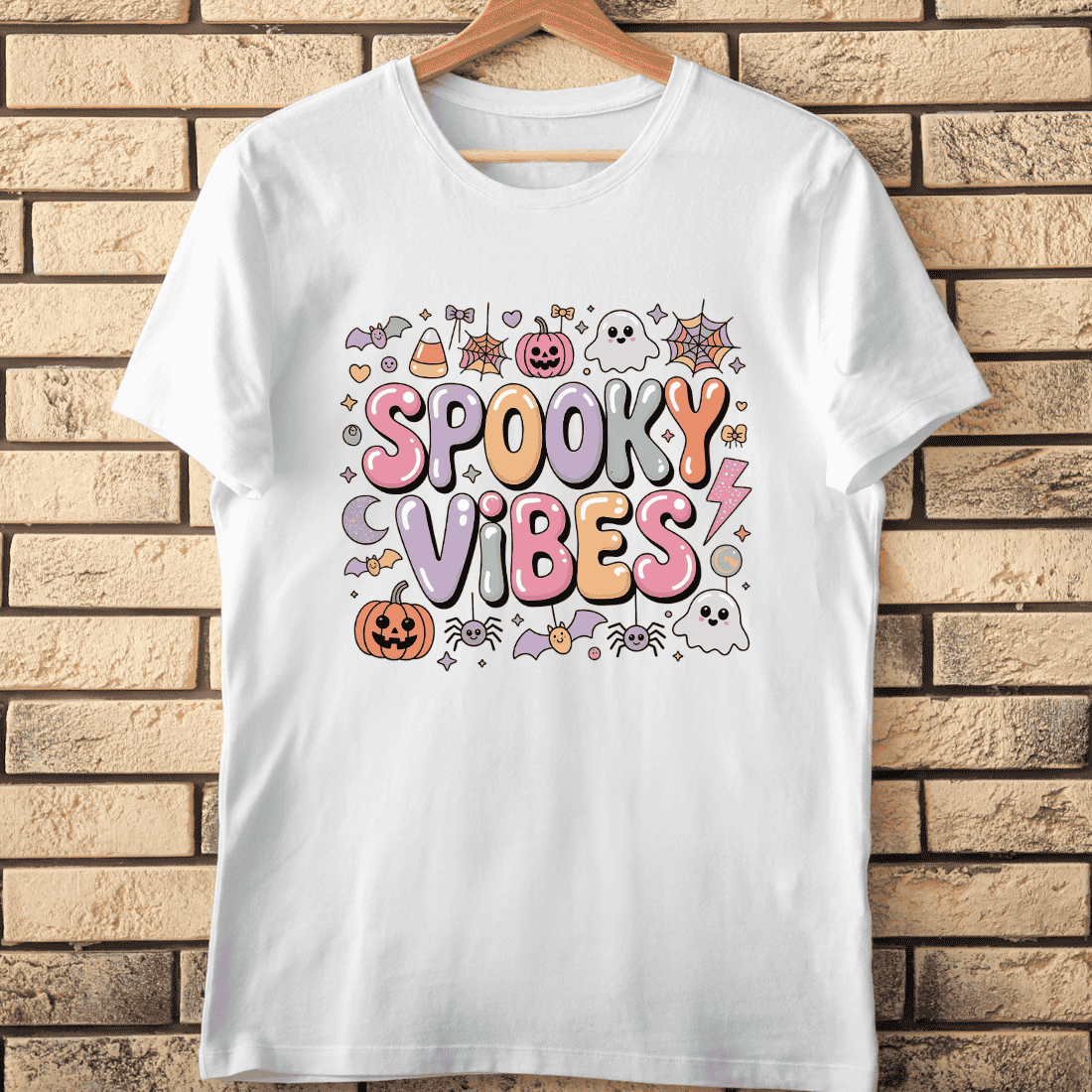 Halloween Spooky Illustration T-shirt Designs Bundle – MasterBundles