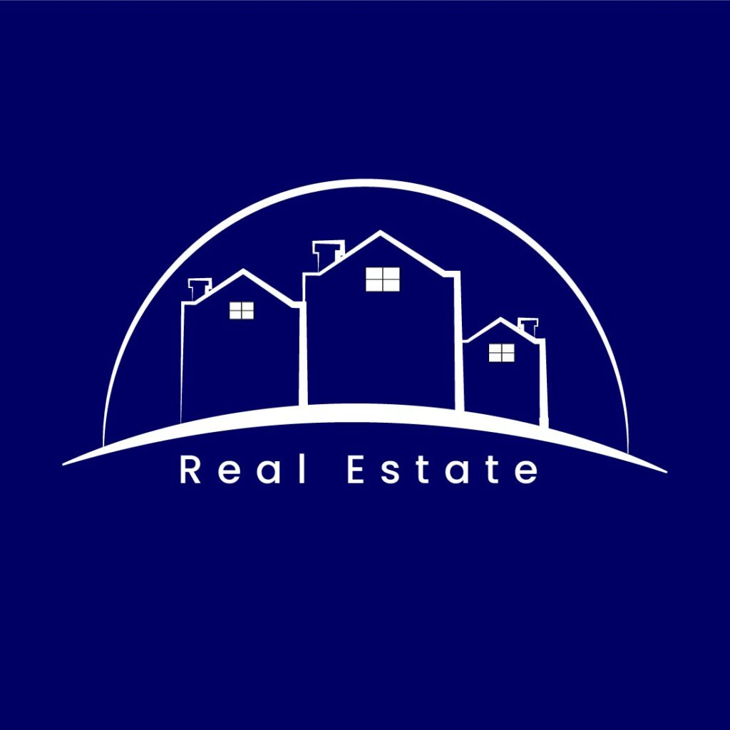 Modern Real estate logo with gradient Blush Effect- Minimal and Unique ...