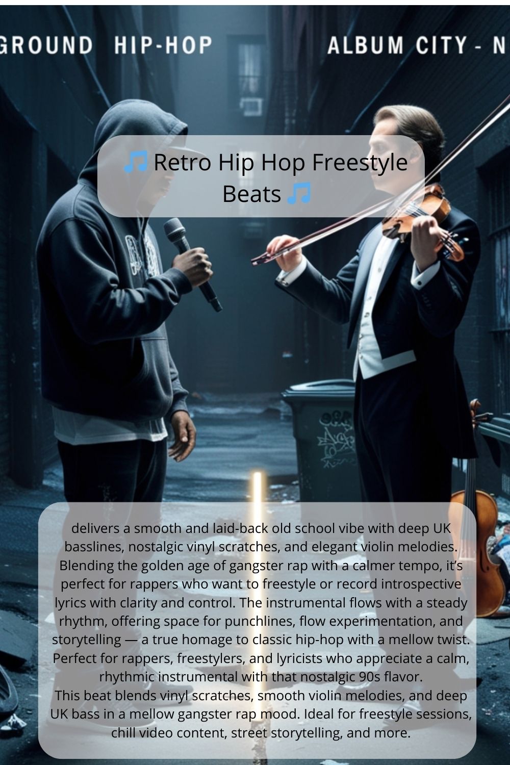 Retro Hip Hop Freestyle Beats – Old School, Gangster Rap, Calm Flow ...