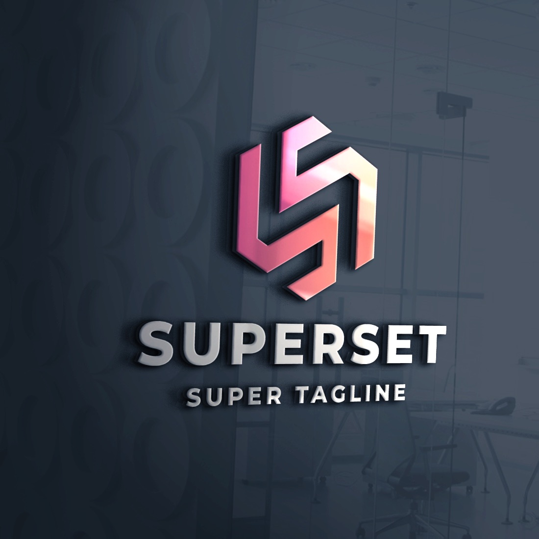 Superset Letter S Logo - MasterBundles