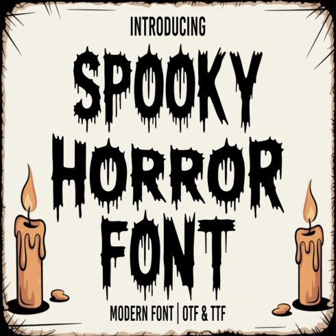 Spooky Horror Font A Halloween Display Font for Crafts - MasterBundles