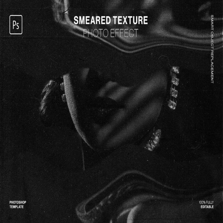 Smeared Texture Photo Effect - MasterBundles