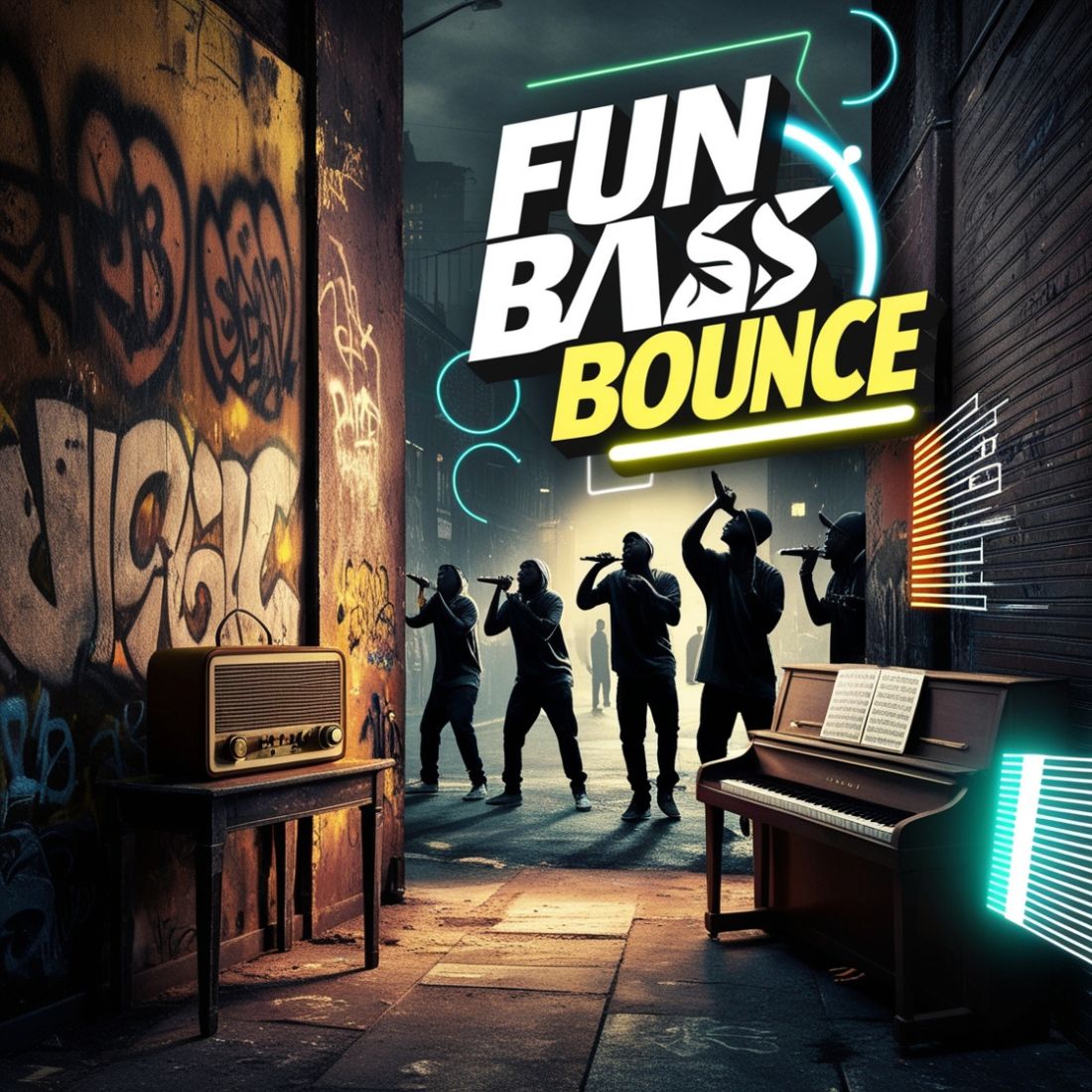 Fun Bass Bounce_Funny, rhythmic rap & hip hop beat with big bass and ...