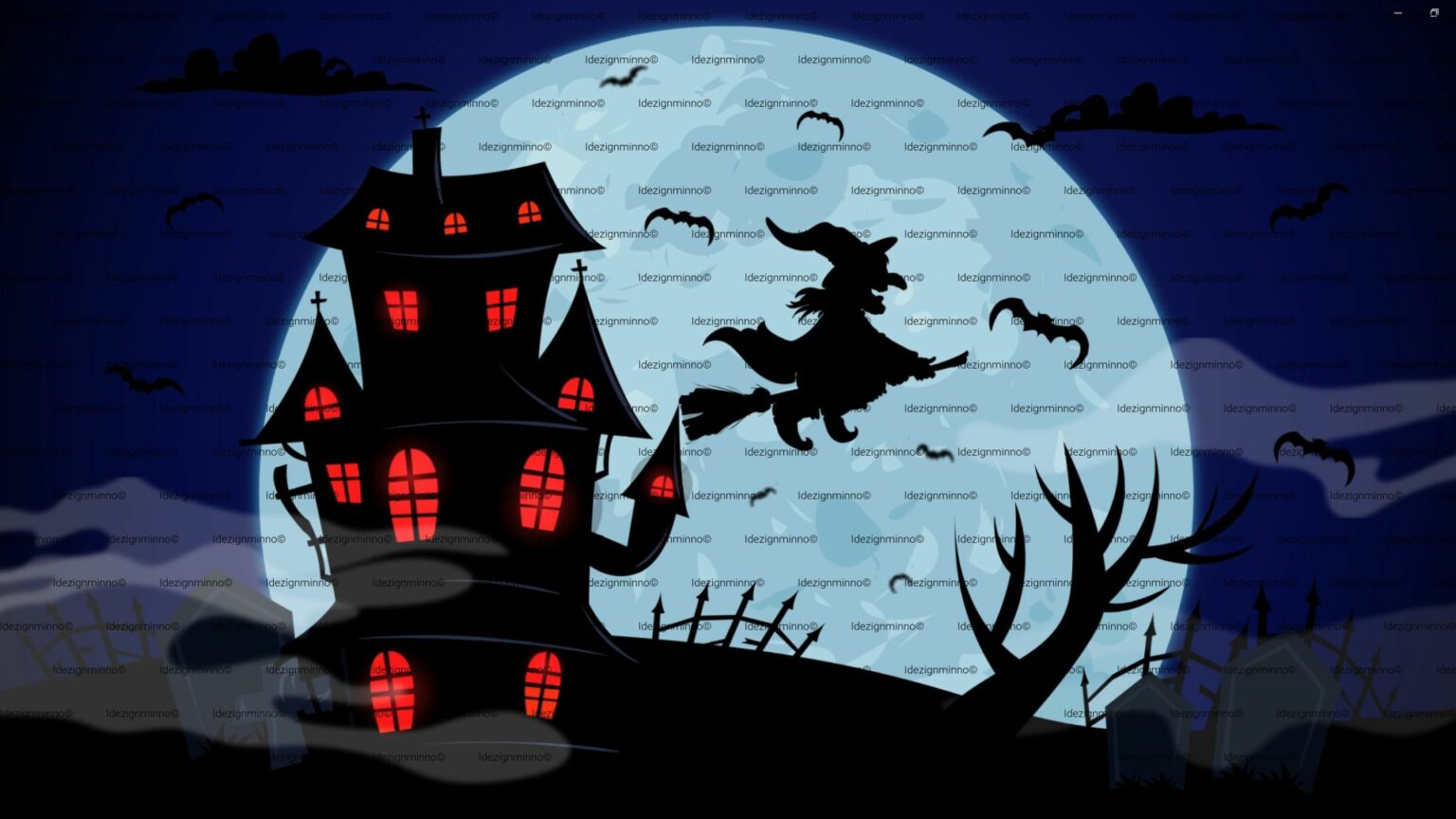 6 Halloween Spooky Loop Backgrounds 4K Animation - MasterBundles