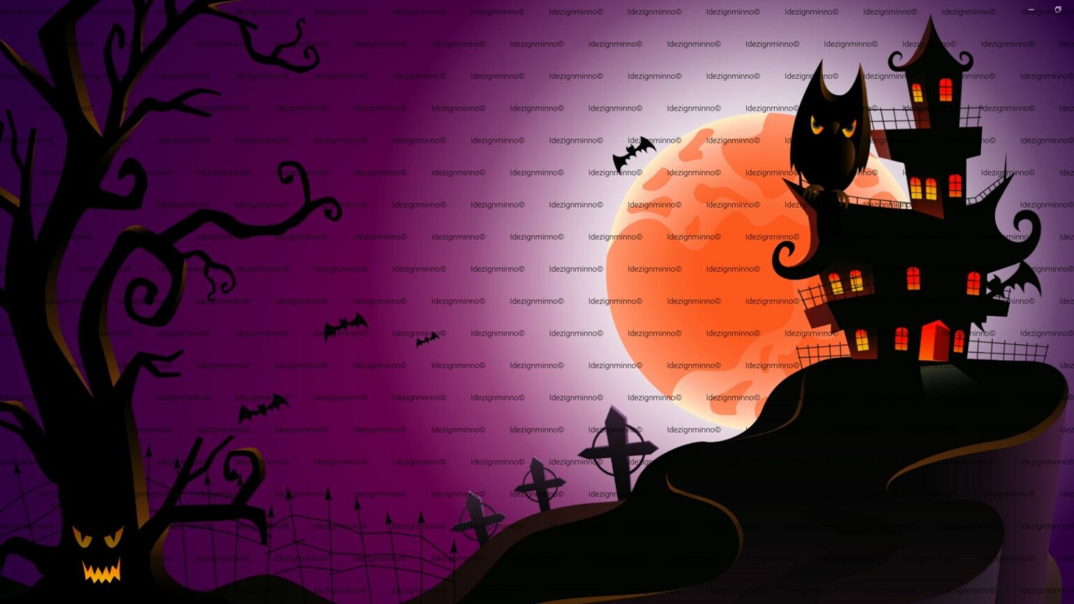 6 Halloween Spooky Loop Backgrounds 4K Animation - MasterBundles