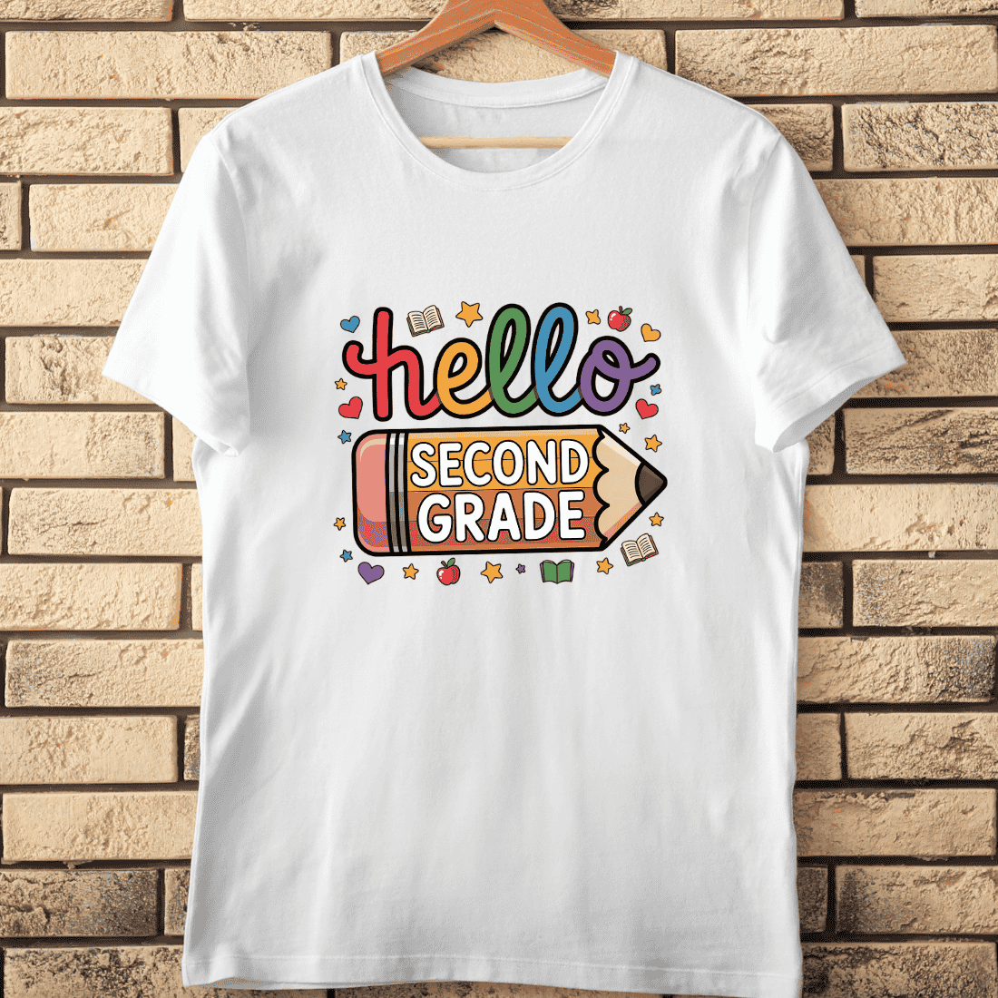 2nd Grade Students Typography T-Shirt Design - MasterBundles