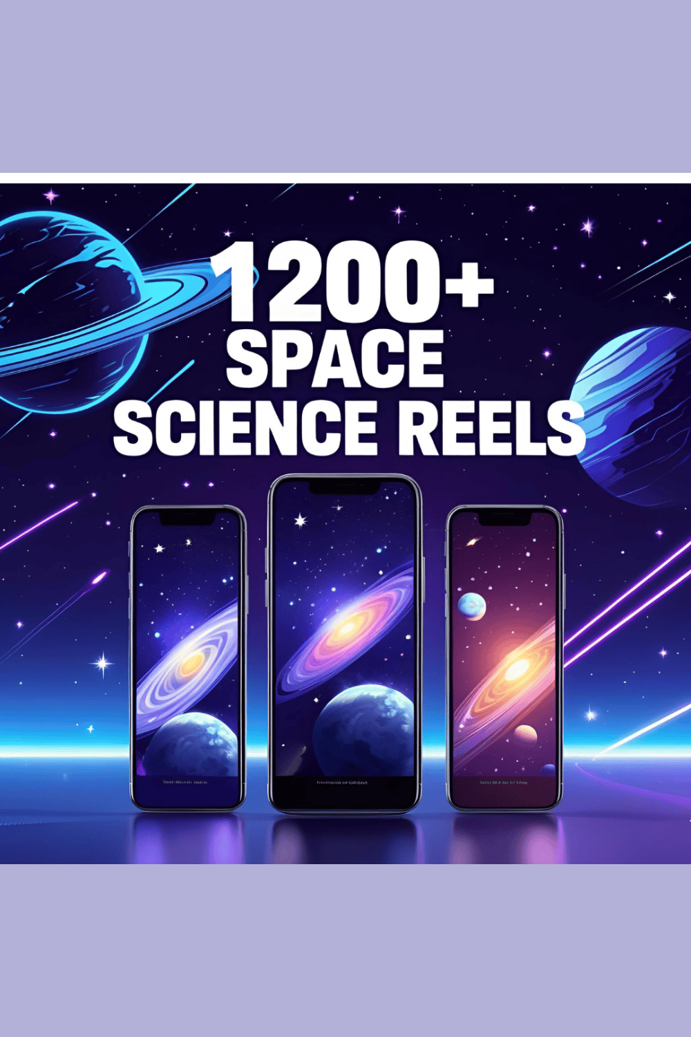 1200+ Space & Science Reels Bundle | Astronomy, Planets, NASA, Galaxy ...
