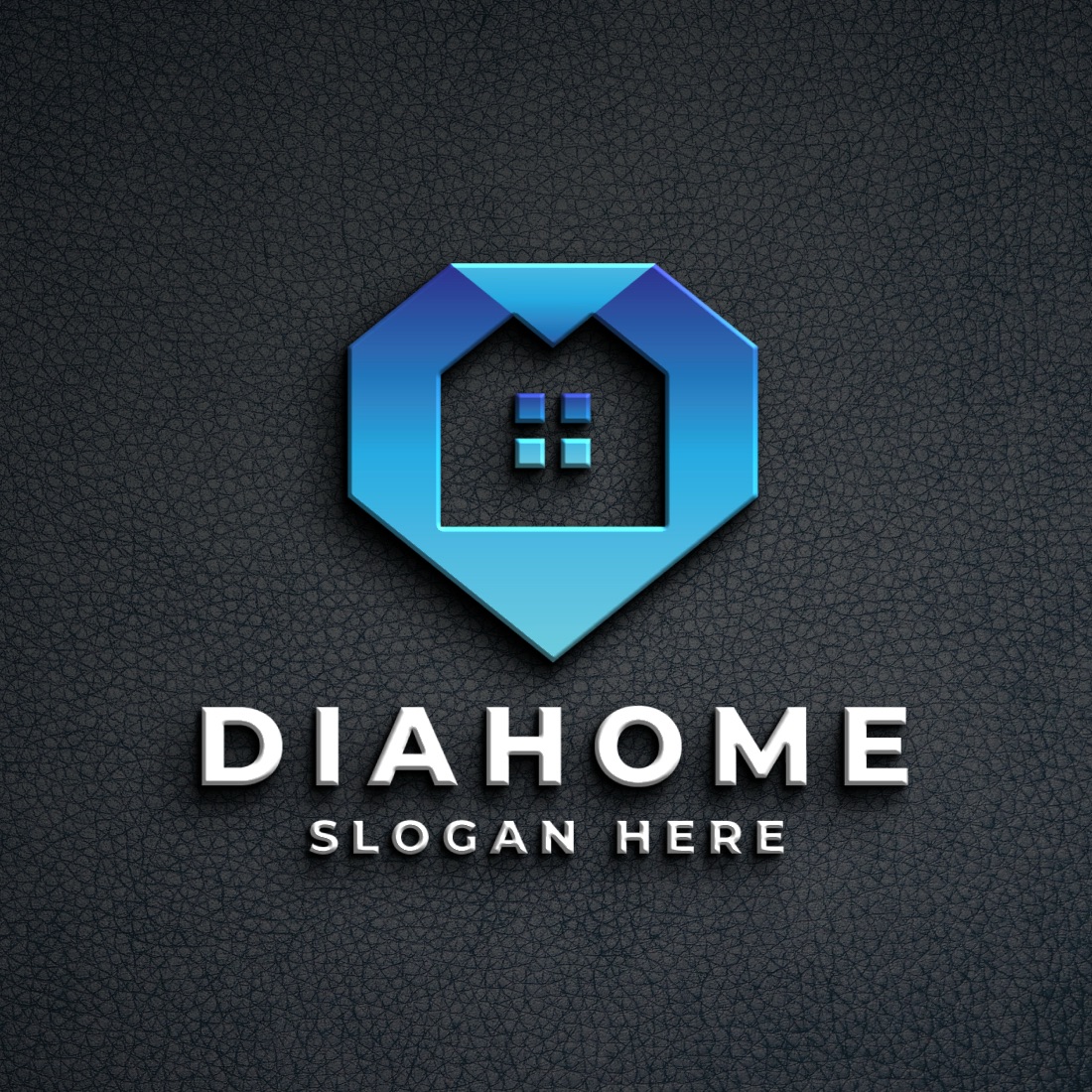 Diamond House Real Estate Logo - MasterBundles