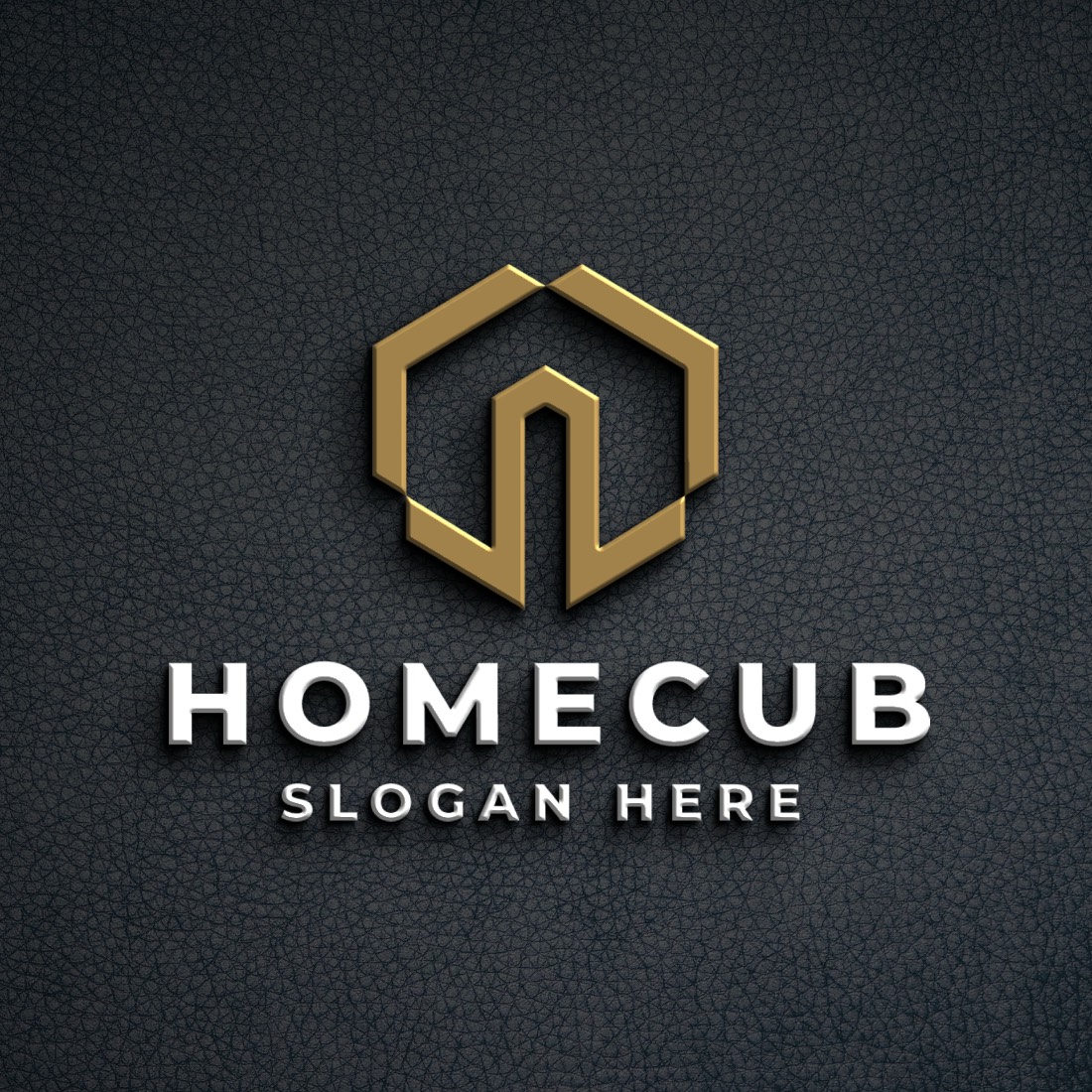 Geometric Home Estate Logo - MasterBundles