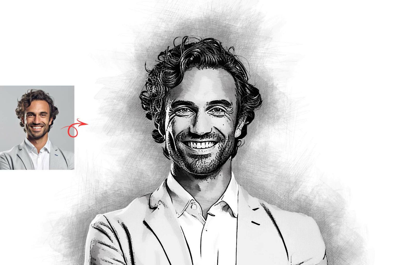 Engraved Effect Photoshop Action - MasterBundles