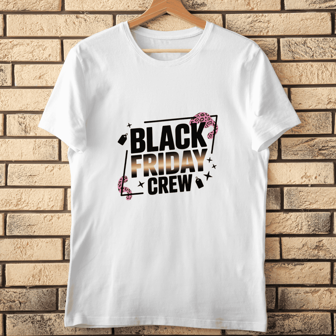 Leopard Print and Gold Black Friday T-shirt Design - MasterBundles