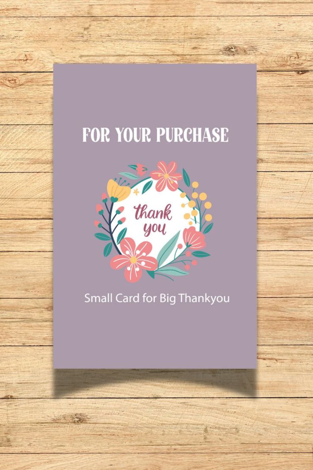 Thank You Card Design | Business Customer Appreciation Card | EPS ...