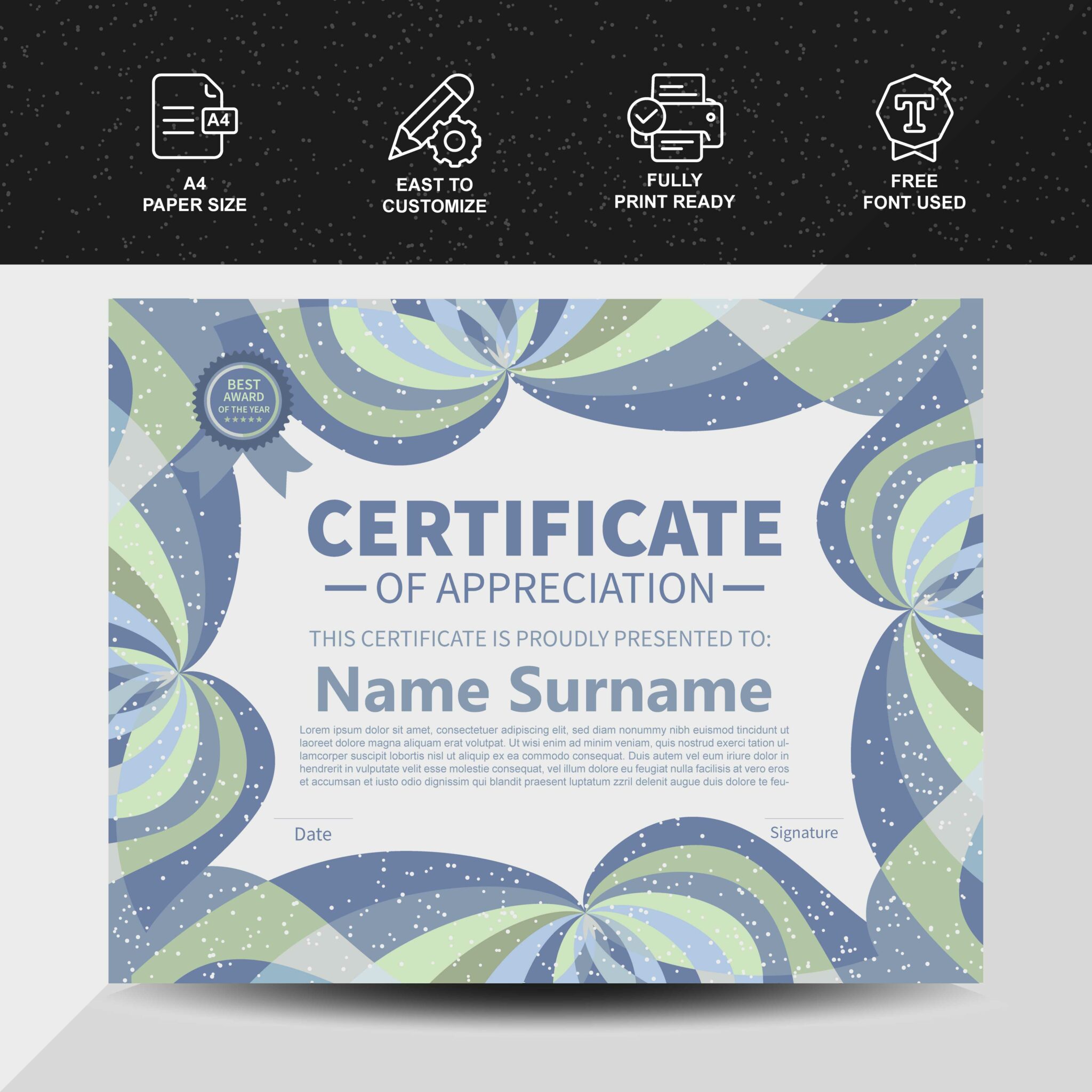 Training Program Certificate - MasterBundles