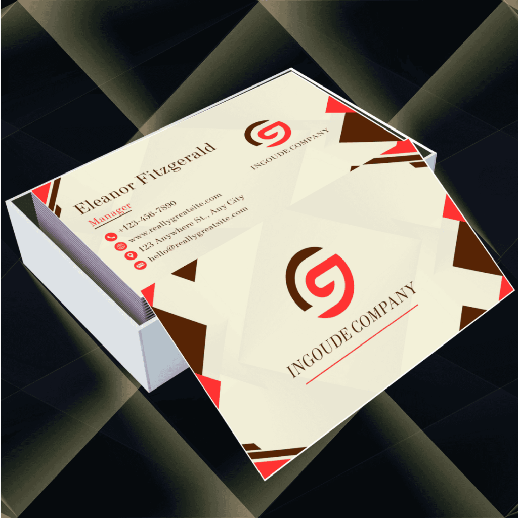 business card design with letter head and envelope - MasterBundles
