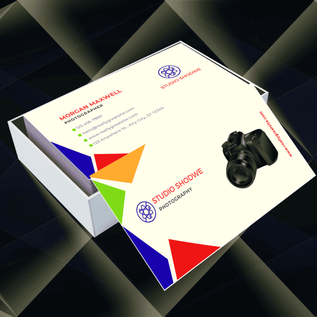business card design with letter head and envelope - MasterBundles