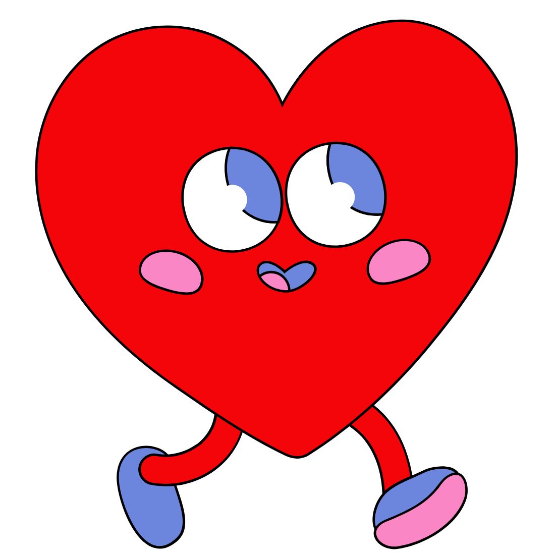 heart face - MasterBundles