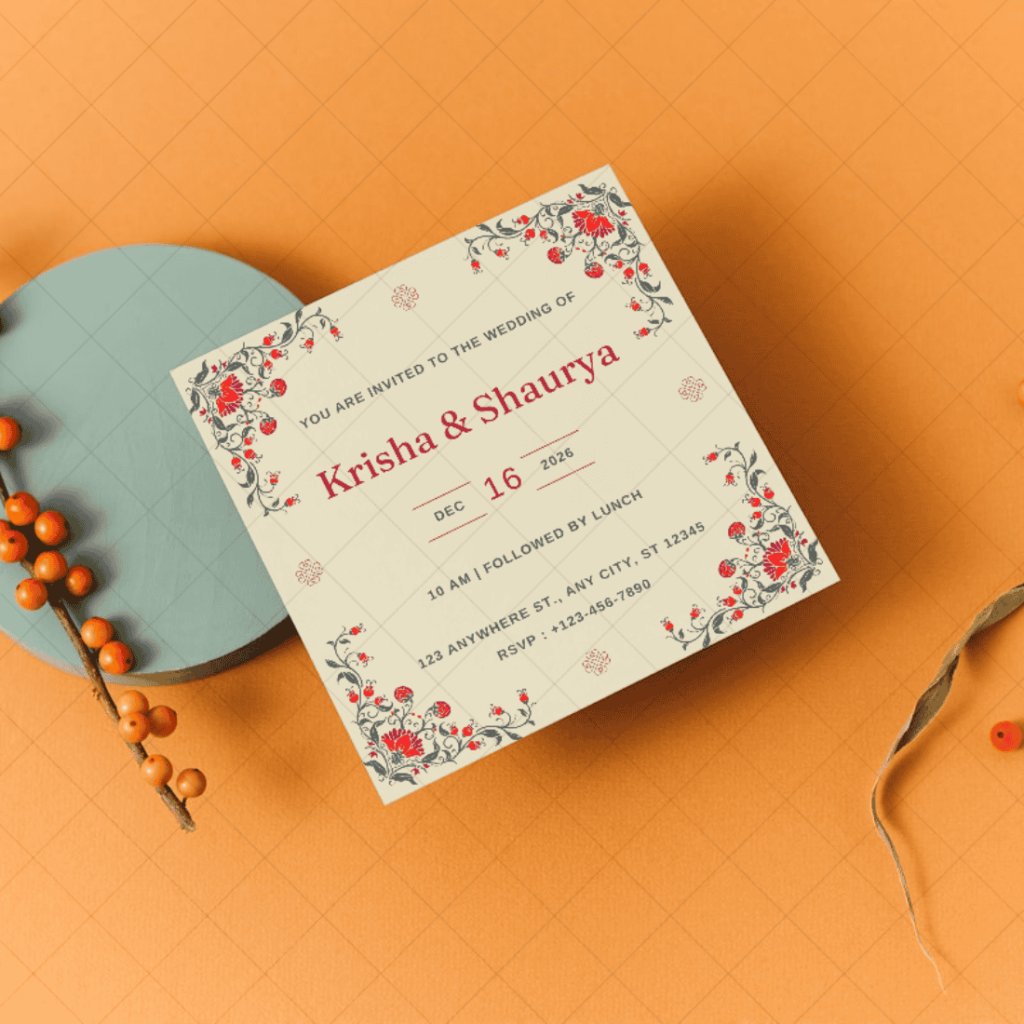 Modern Wedding Invitation Template Alexander & Sophia Figma Editable ...