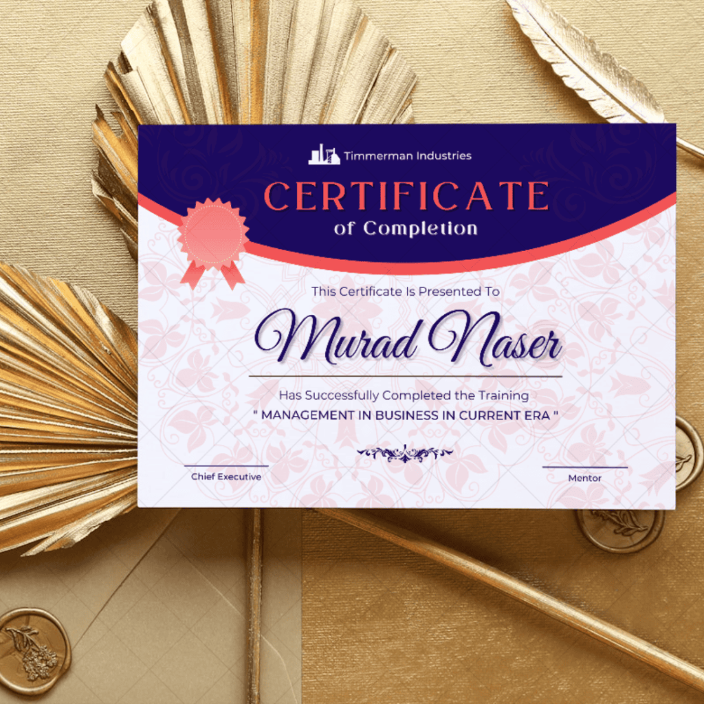 Certificate of Successful Completion - MasterBundles
