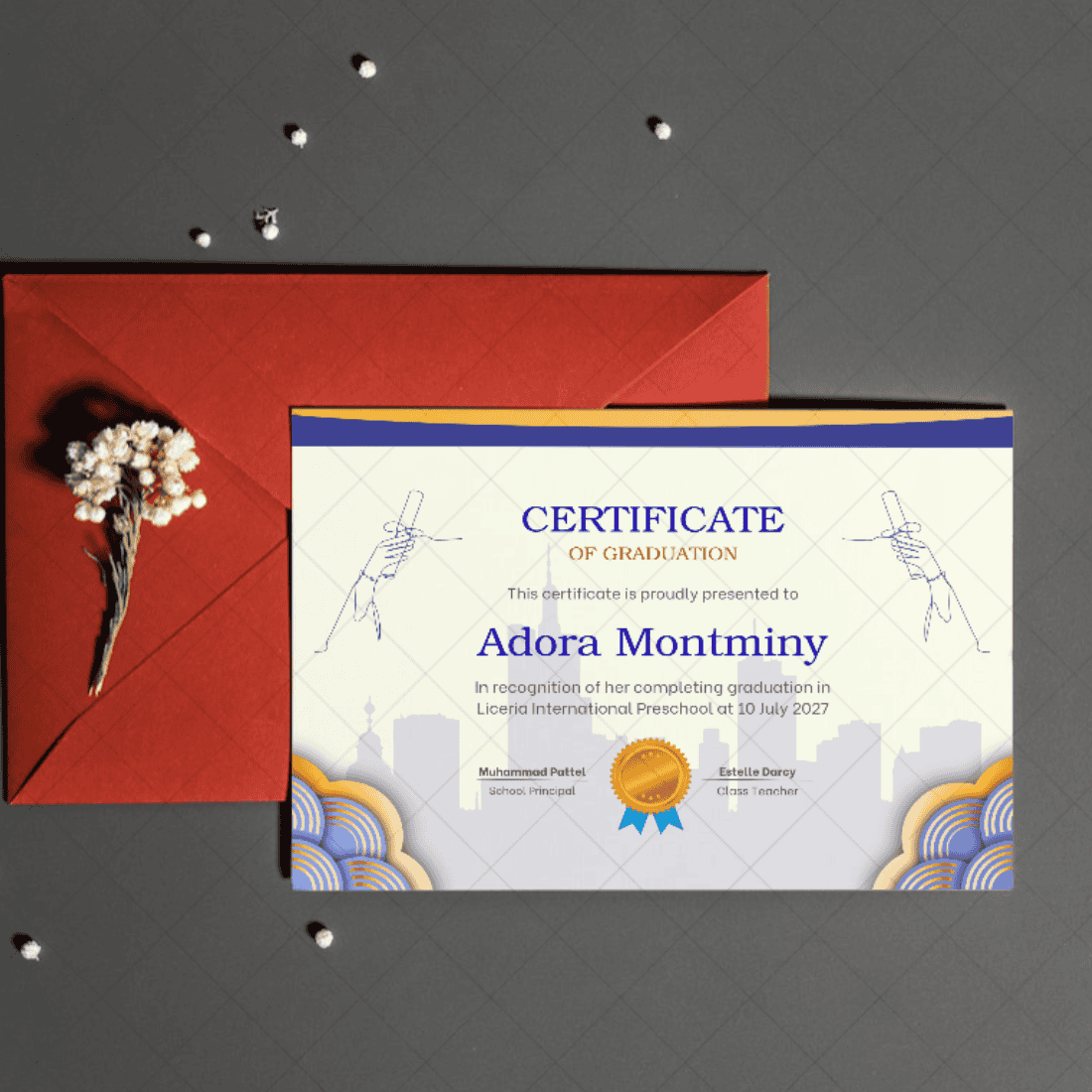 Certificate of Completion and Graduation - MasterBundles