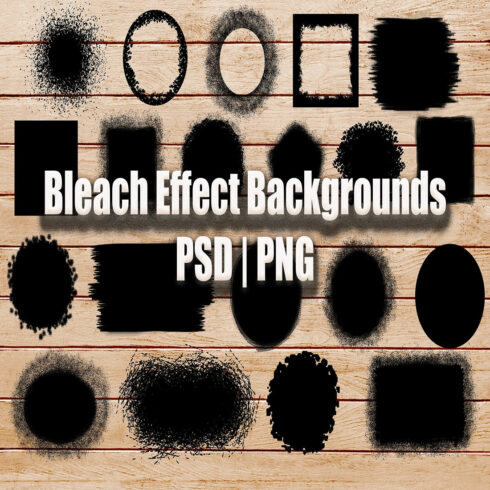 Bleach Effect Background PSD Sublimation Transparent PNG - MasterBundles
