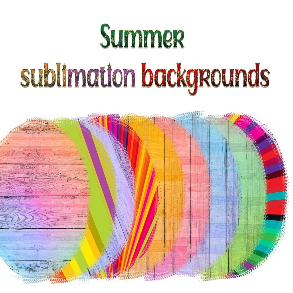 Sublimation Backgrounds Bundle 10 Colorful Wood backdrop - MasterBundles