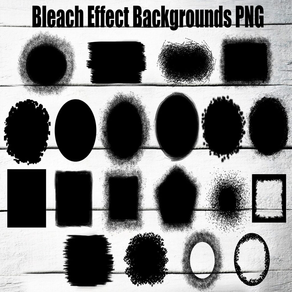 Bleach Effect Background Black Sublimation Transparent PNG - MasterBundles