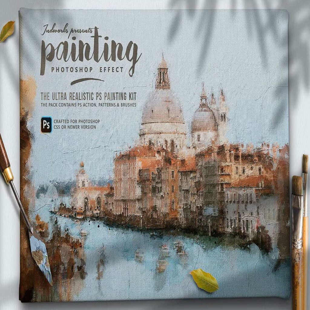 Painting PS Action - MasterBundles