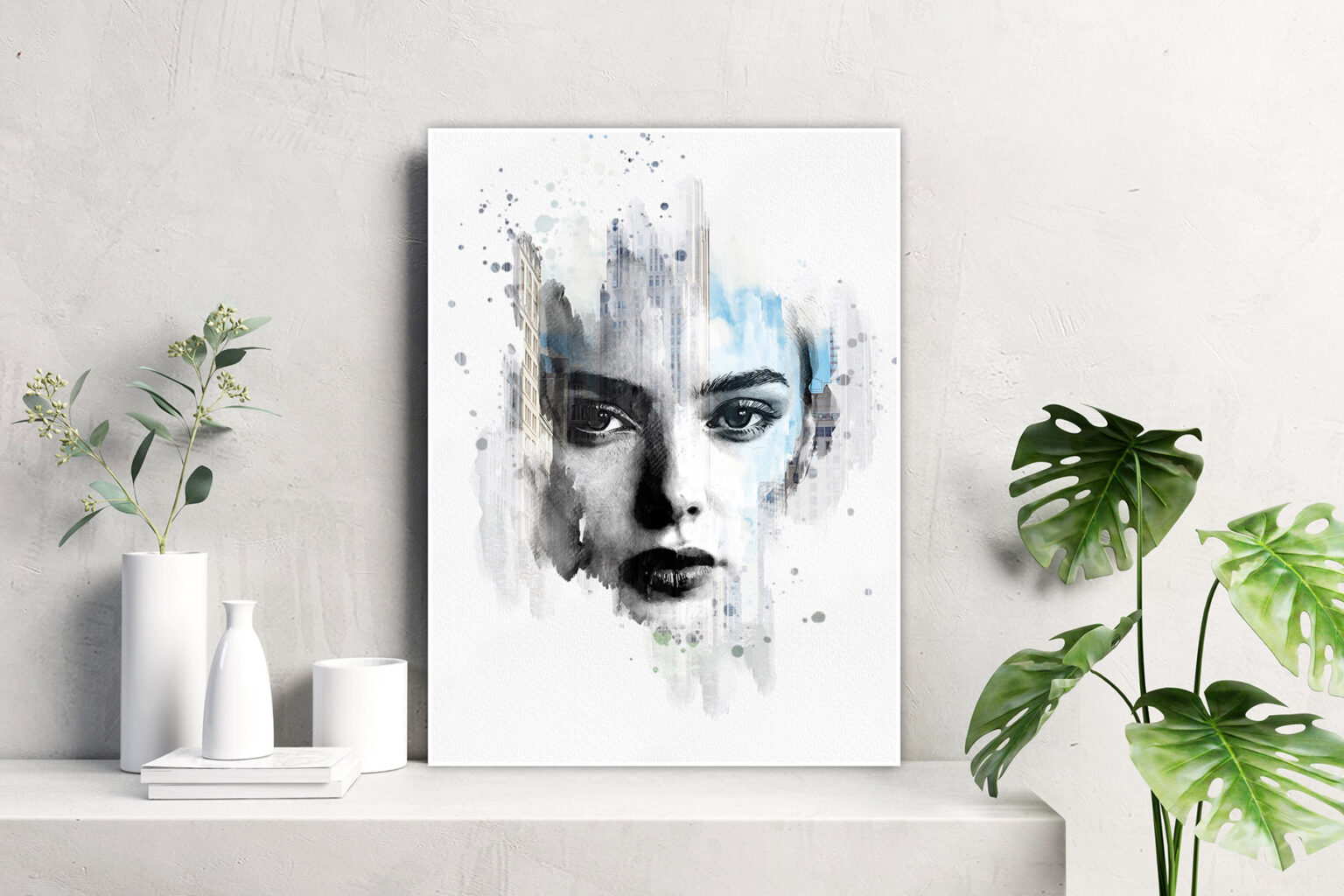 Editable Double Exposure Effect - MasterBundles