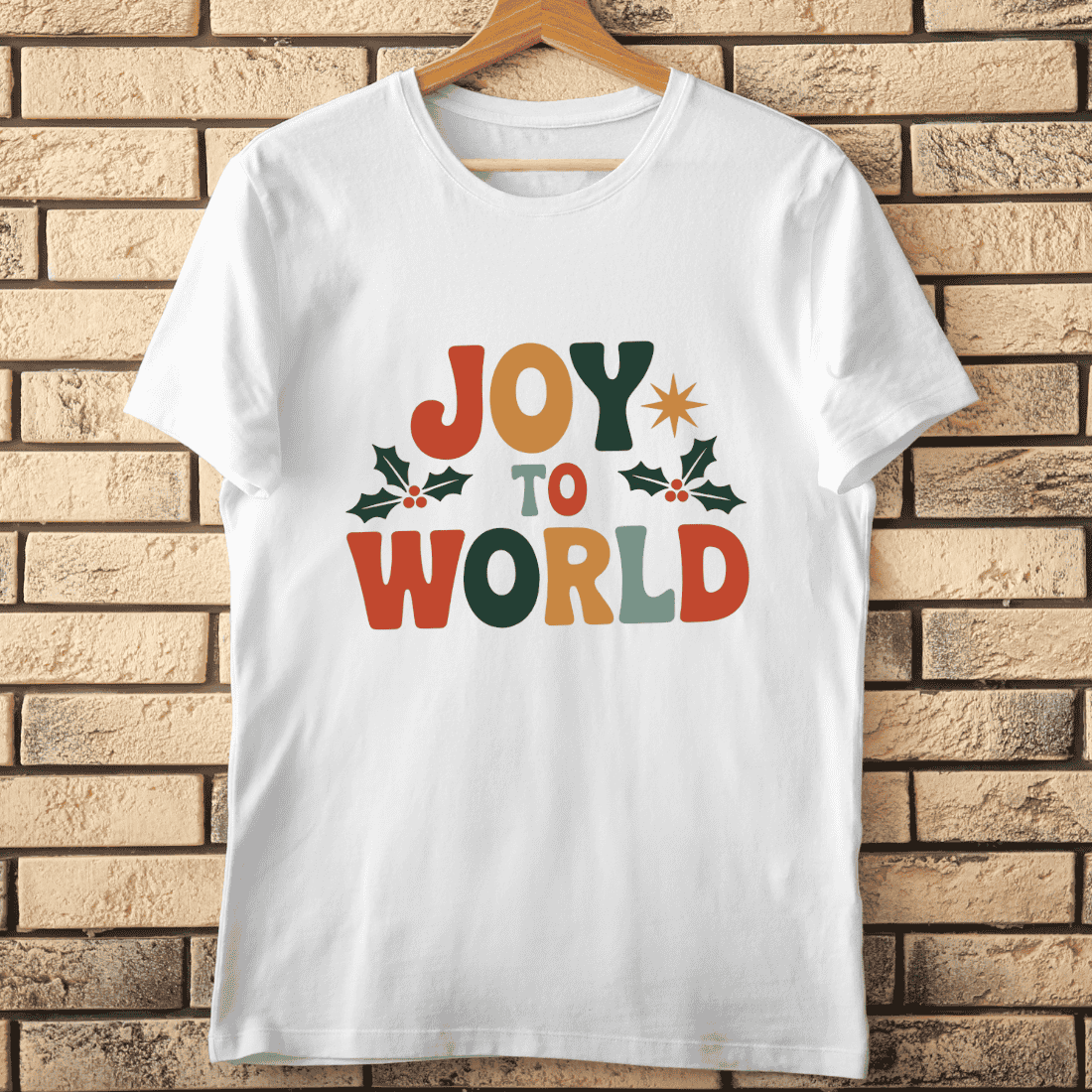 Retro Groovy Joy to the World T-Shirt Design - MasterBundles
