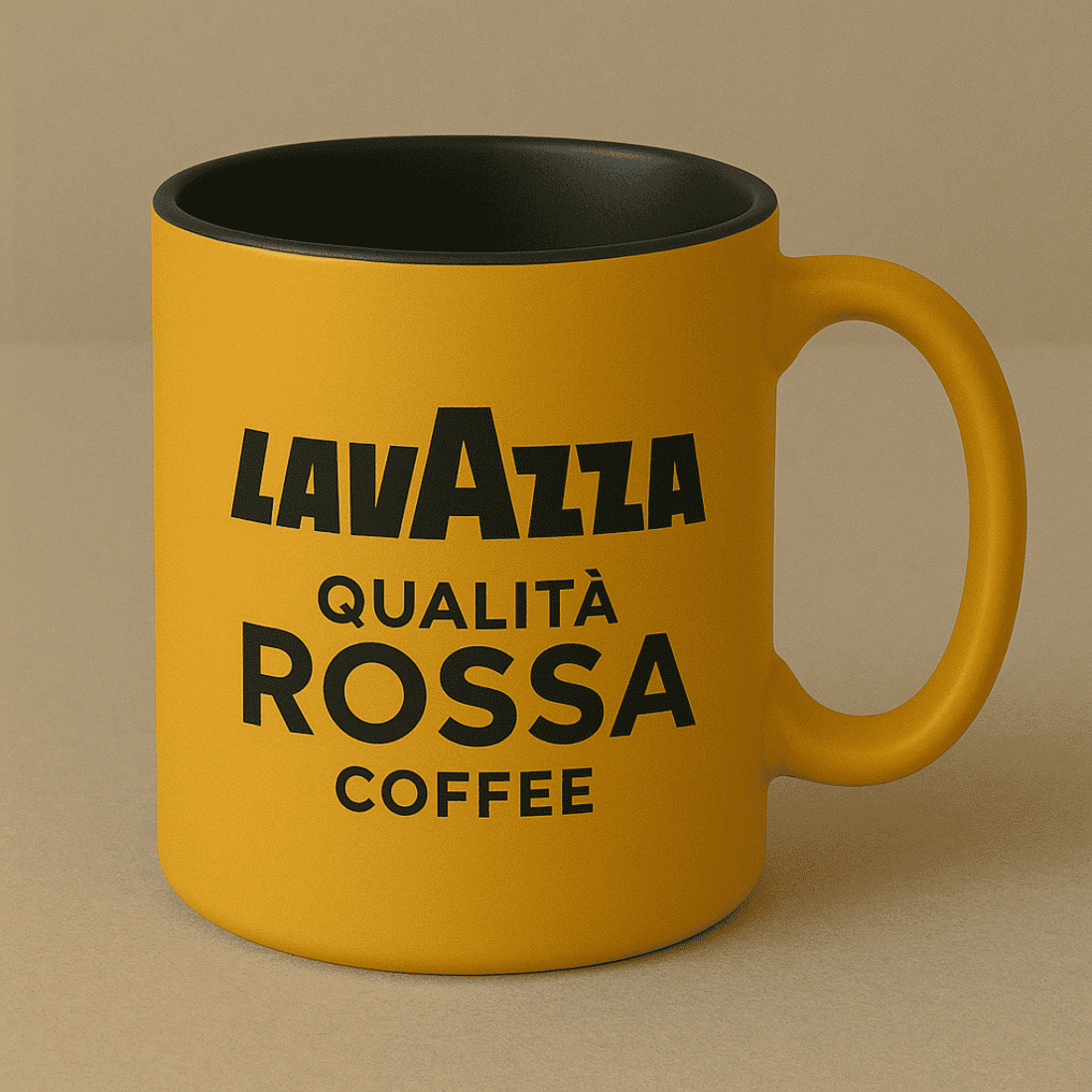 Modern Lavazza Style Coffee Cup Mockup for Brand Identity - MasterBundles