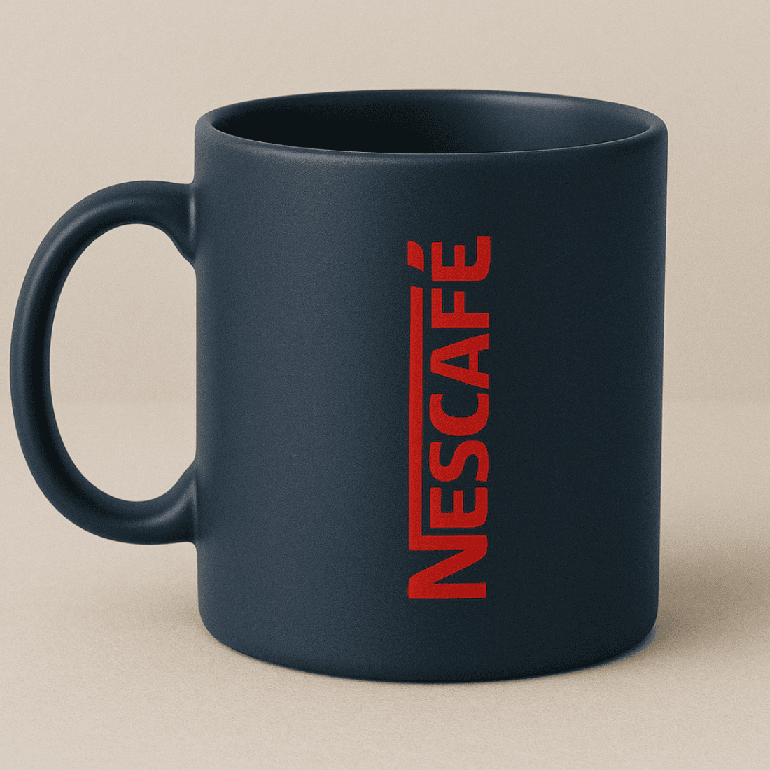 "Cafe Style Mug Mockup – Inspired by Nescafe Branding" - MasterBundles