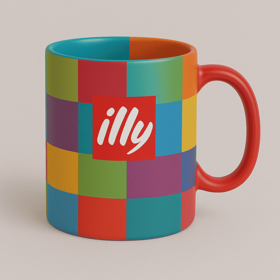 Modern Illy Coffee Mug Mockup – Elegant Branding Display - MasterBundles