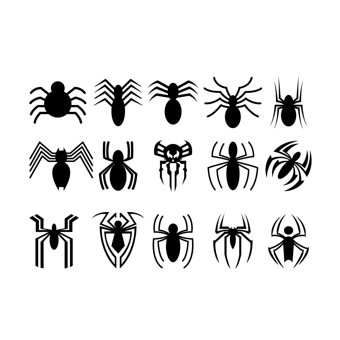 Spider SVG Bundle, Spider PNG Bundle, Spider Clipart Svg Bundle Design ...