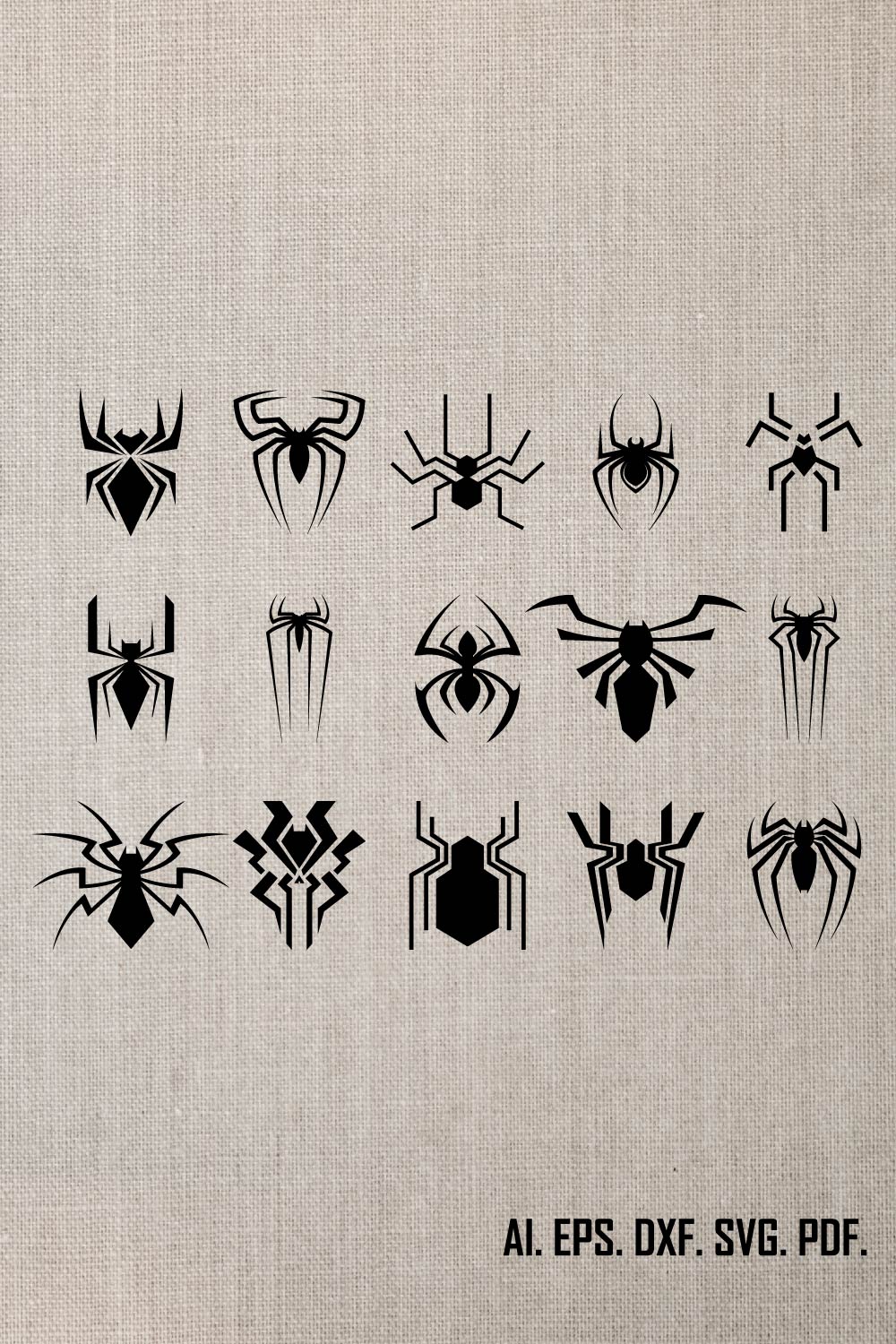Spider SVG Bundle, Spider PNG Bundle, Spider Clipart Svg Bundle Design ...