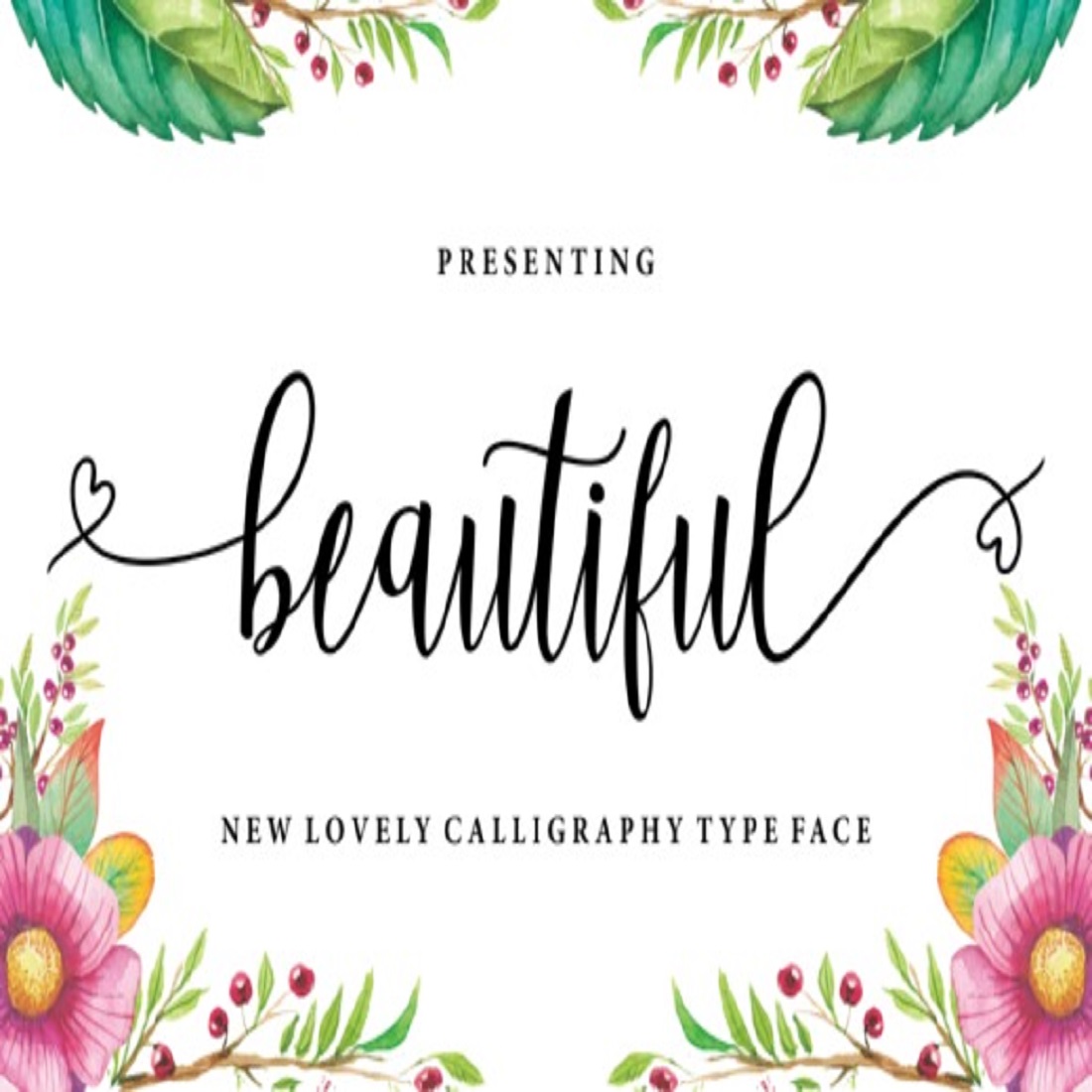 Beautiful Font - MasterBundles