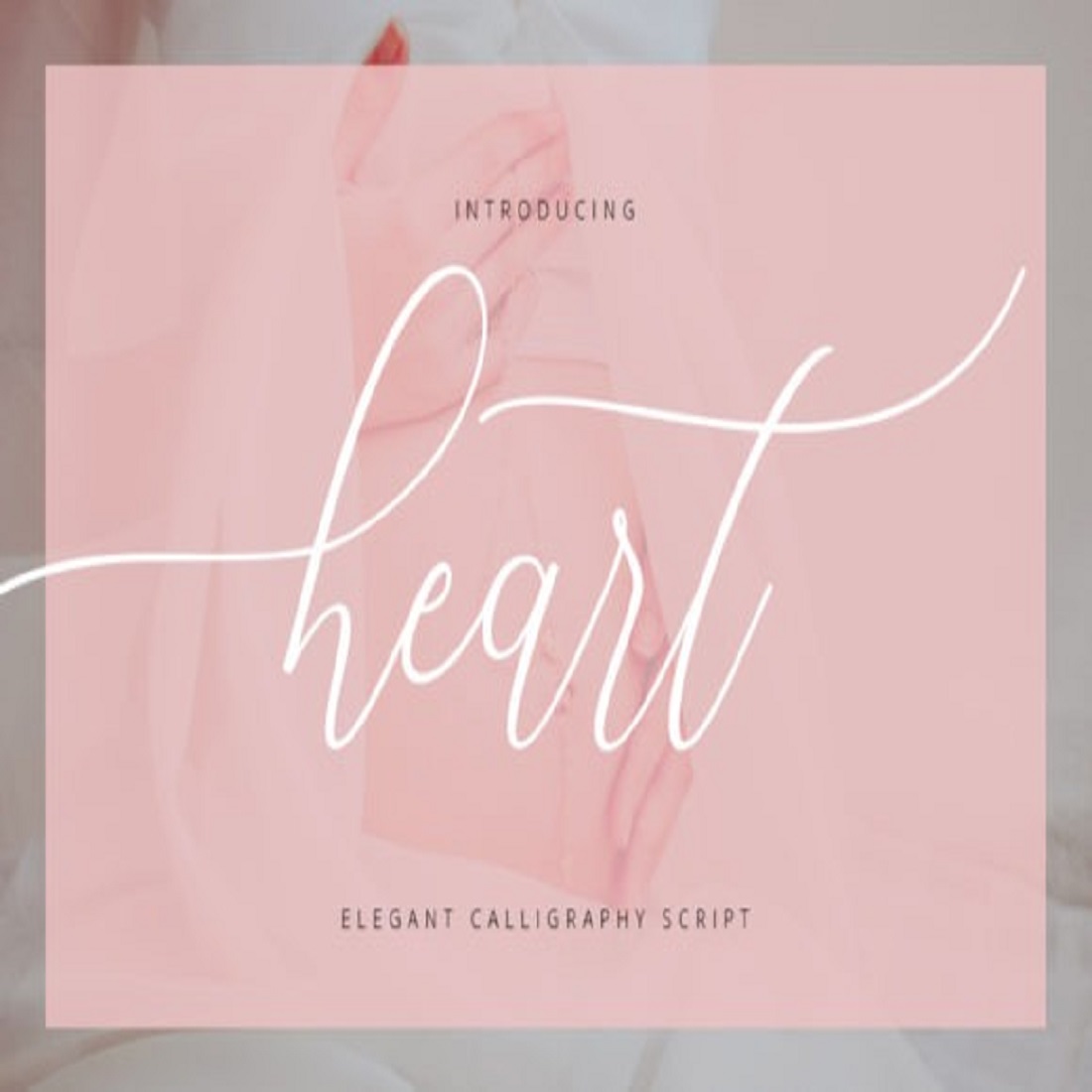 Heart Font - MasterBundles