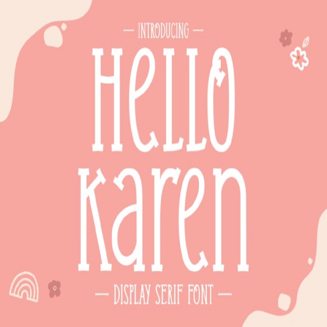 Hello Karen Font - MasterBundles