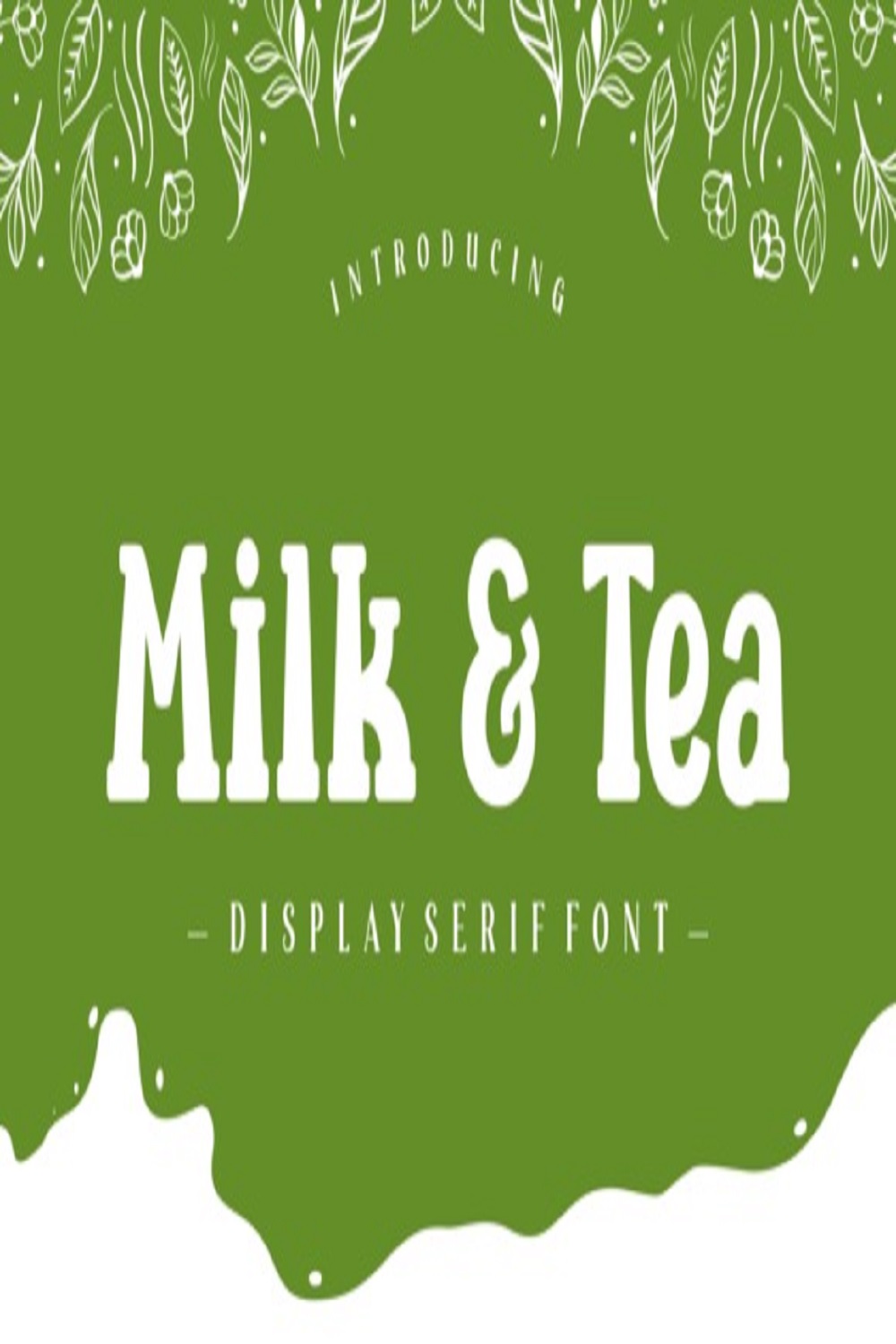Milk & Tea Font - MasterBundles