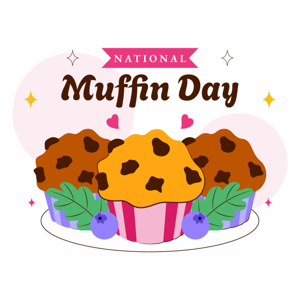 10 National Muffin Day Illustration - MasterBundles