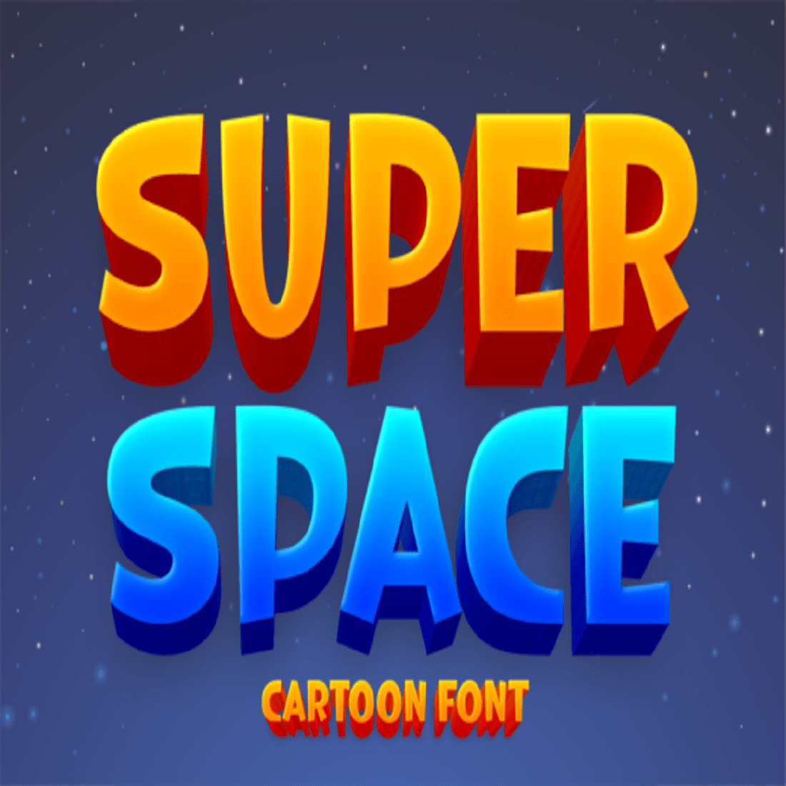 Super Space Font - MasterBundles