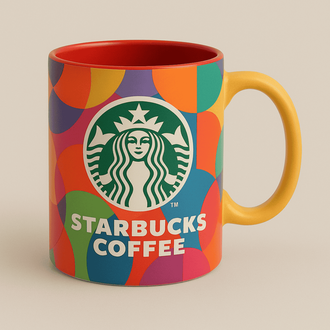 Starbucks-Inspired Coffee Mug Mockups for Product Presentation ...
