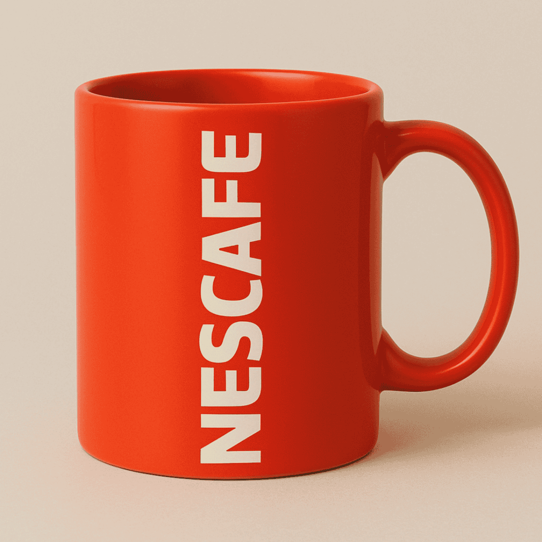 Nescafé Branded Coffee Mug Mockup Collection - MasterBundles
