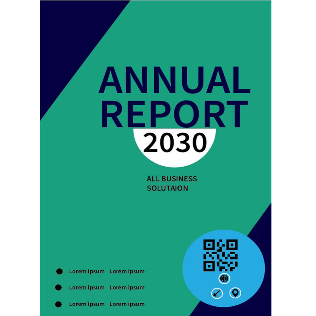 Corporate Book Cover Design Template - MasterBundles