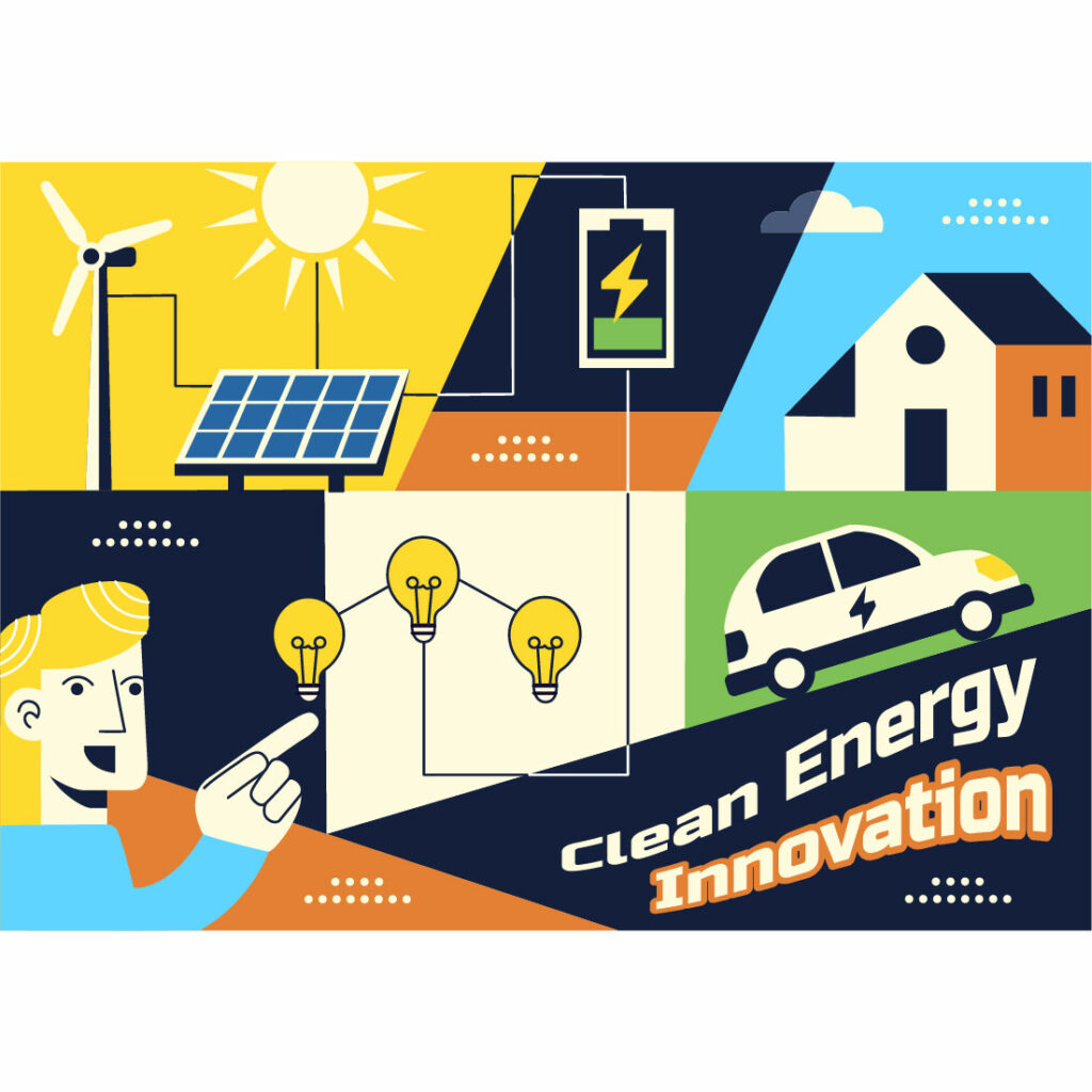 10 Clean Energy Innovation Illustration - MasterBundles