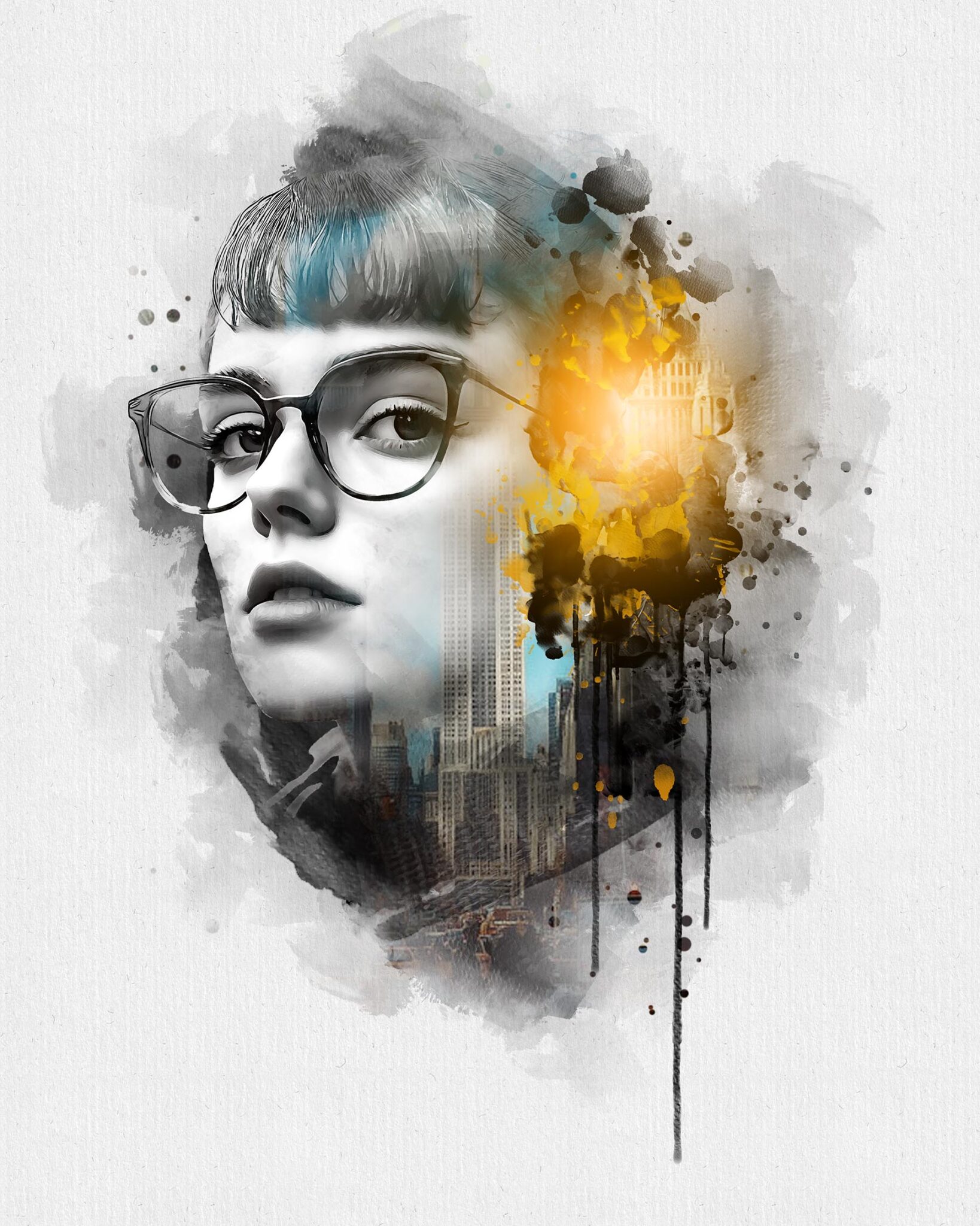Editable Photoshop Art Photo Effect - MasterBundles