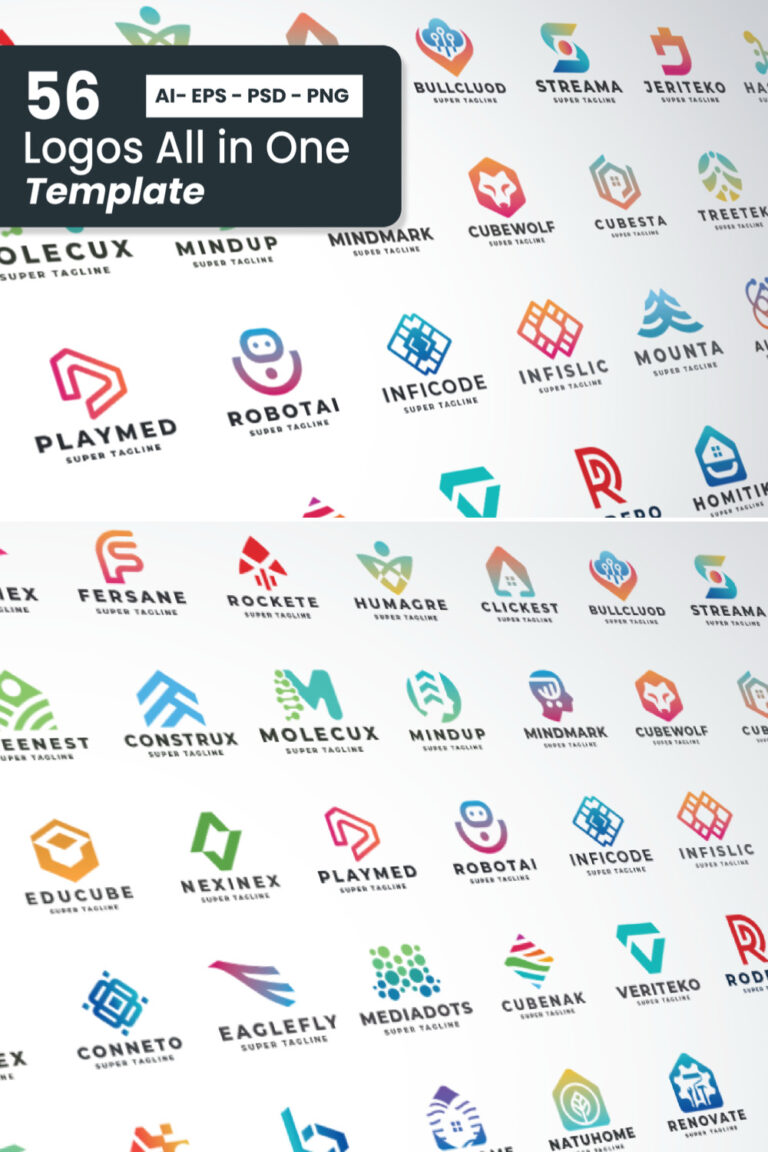 56 Logos All in One Template - MasterBundles
