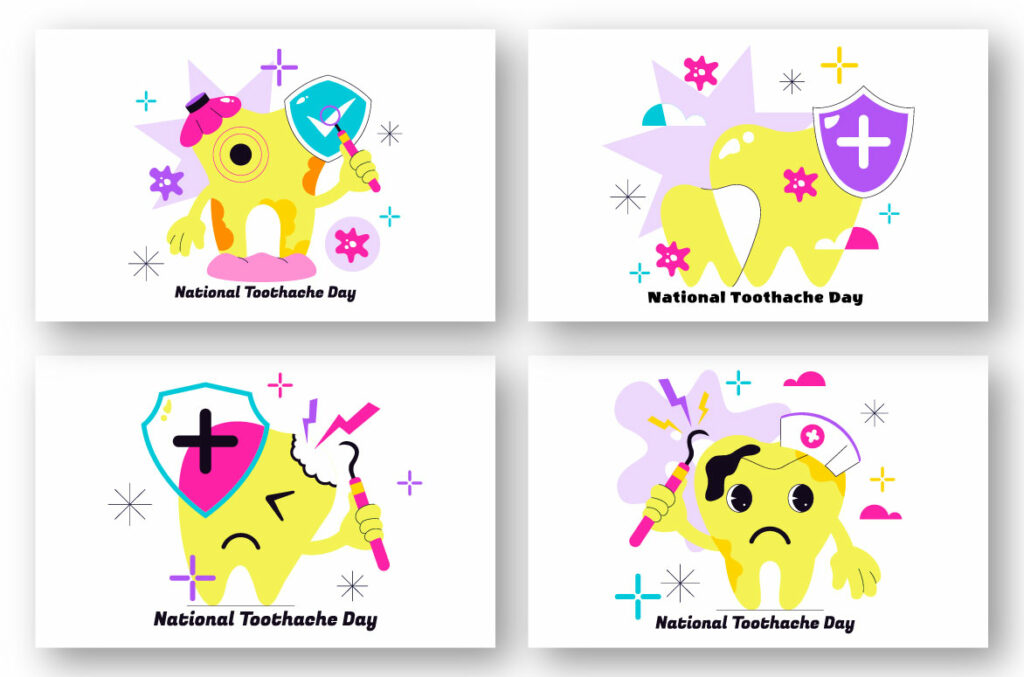 10 National Toothache Day Illustration - MasterBundles